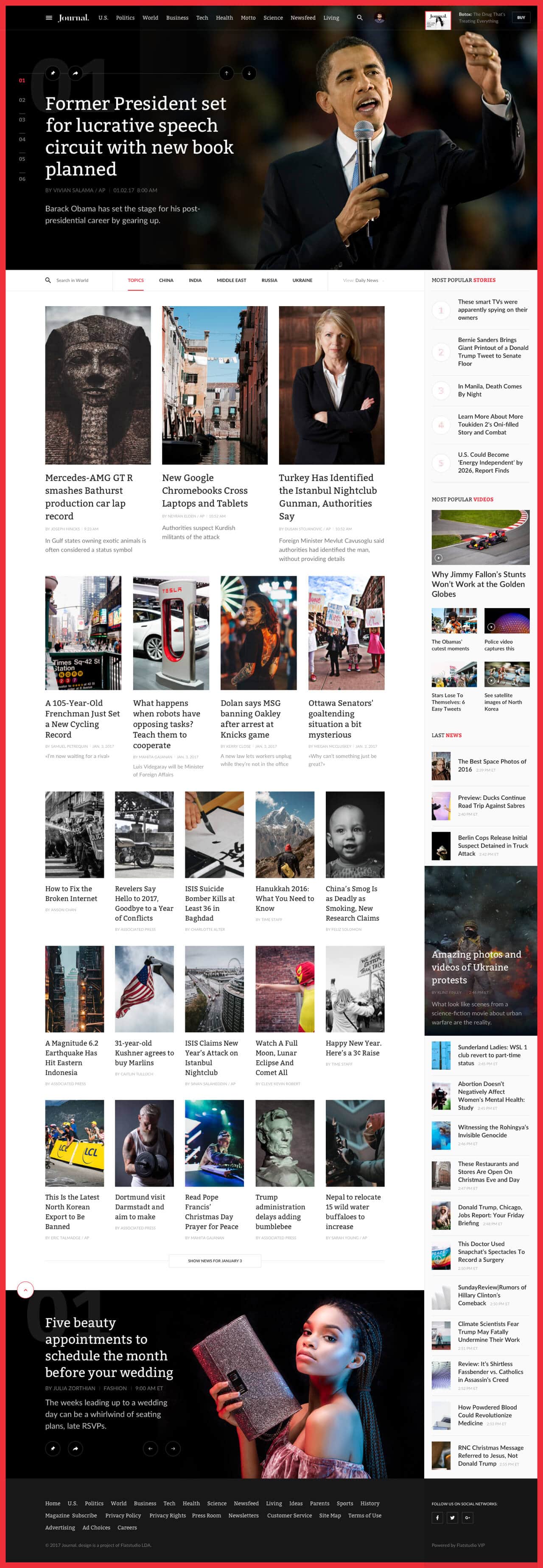 The Journal - Flatstudio - We develop Interface systems for Web, Mobile and VR